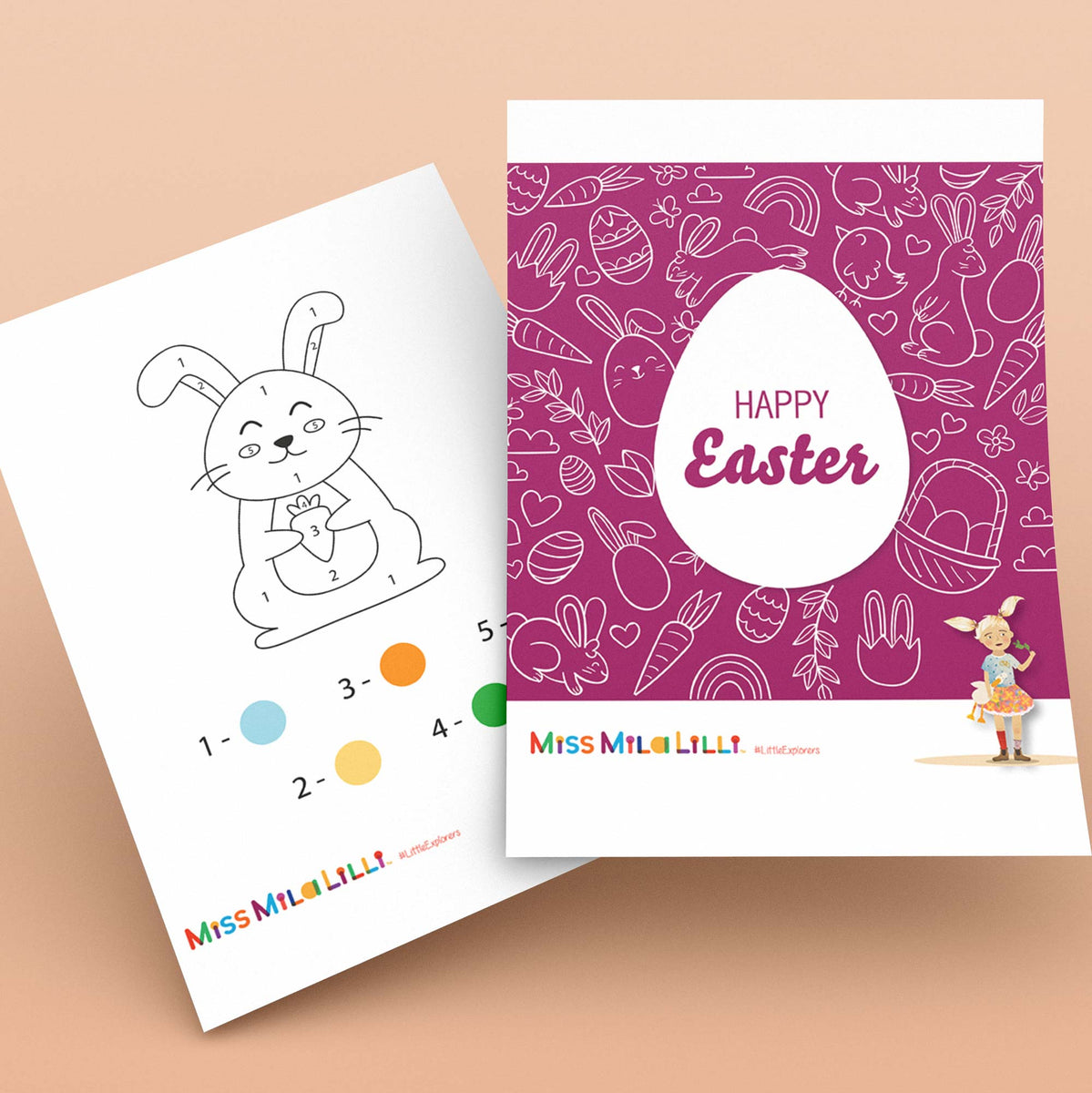 FREE printable Easter activity sheets – liliLife®