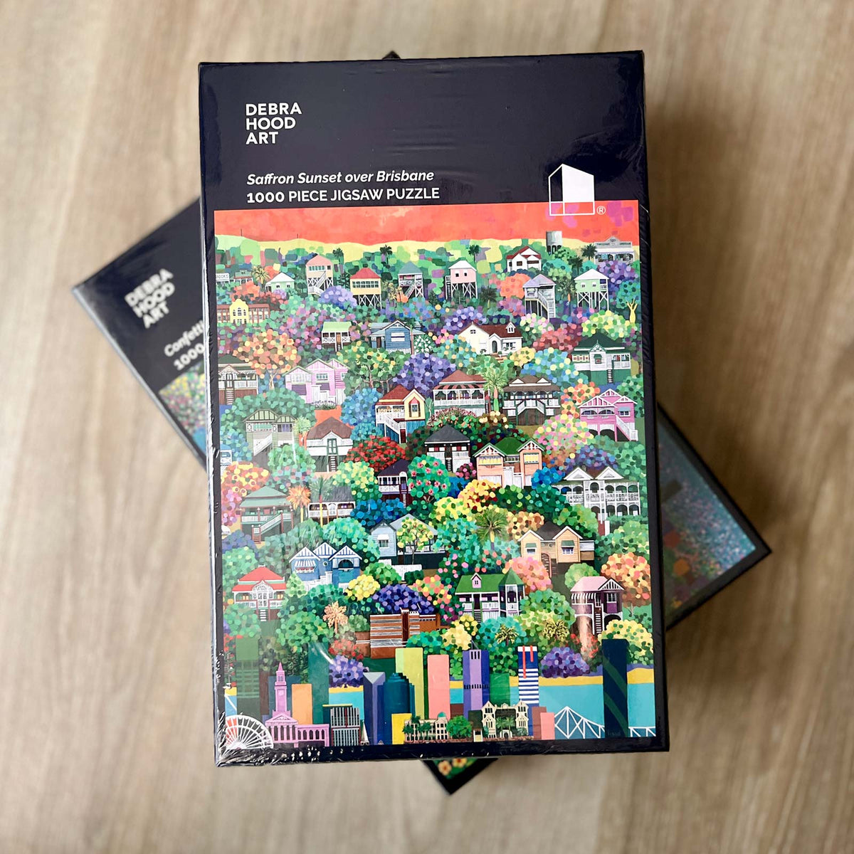 Debra Hood Art - Saffron Sunset Puzzle – liliLife®